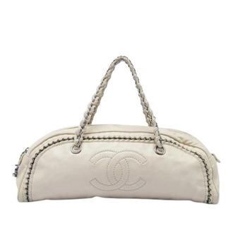 Chanel Pre-owned Vintage Handtasche - - Pre-owned - Damen - Wei&szlig; - ONE SIZE