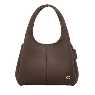 Coach Crossbody Bags - Polished Pebble Leather Lana Shoulder Bag - Gr. unisize - in Braun - f&uuml;r Damen