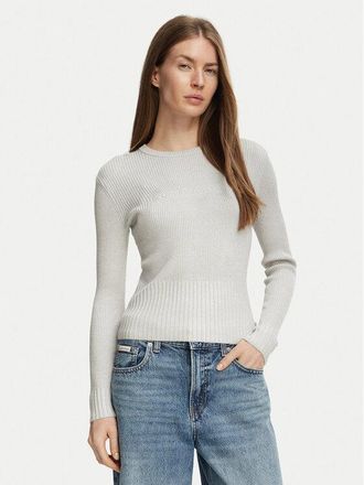 Guess Bluse W6BR04 Z1247 Grau Slim Fit