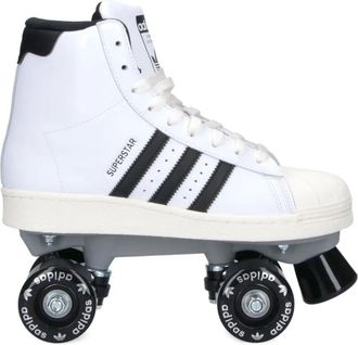 adidas patins à roulettes Superstar à rayures - Blanc