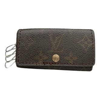 Louis Vuitton Pre-owned Canvas Schl&uuml;sselanh&auml;nger - - Pre-owned - Damen - Braun - ONE SIZE
