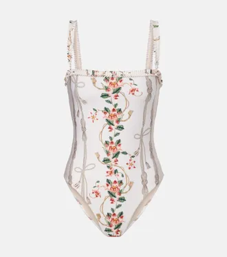 Agua Bendita Maillot de bain Limon brod&eacute;