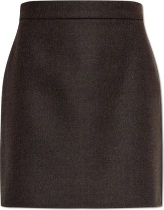 Max Mara Wollrock Acinoso - - Skirts - Damen - Braun - 2XS