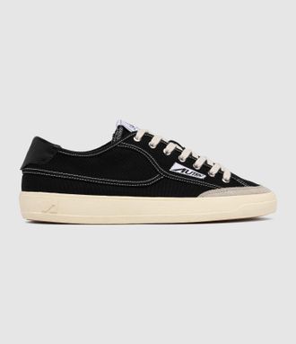 Autry Baskets Homme Windscape Low Canv Sue Black, Capsule Flash