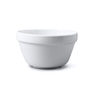 WM Bartleet & Sons 1750 Wm Bartleet & Sons Bol &agrave; pudding traditionnel en porcelaine (17 cm/900 ml/1,6 pt) - Blanc