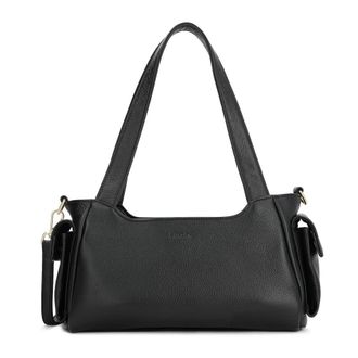 Kazar Schultertasche mit Seitentaschen - - Bags - Damen - Schwarzk - ONE SIZE