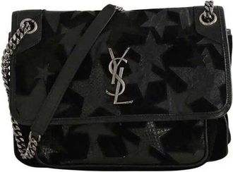 Saint Laurent Sac &agrave; bandouli&egrave;re noir