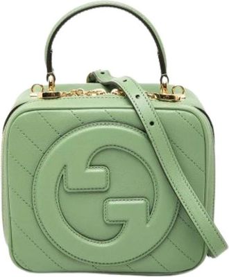 Gucci Sac bandouli&egrave;re mini Pre-owned - Femme - Pre-owned - Vert - Taille: ONE Size