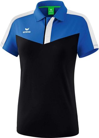Erima Damen Squad Sport Poloshirt (1112002), New royal/schwarz/weiß, 40