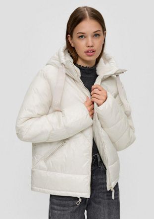 QS by s.Oliver Winterjacke Outdoor-Jacke Steppjacke im Fabricmix
