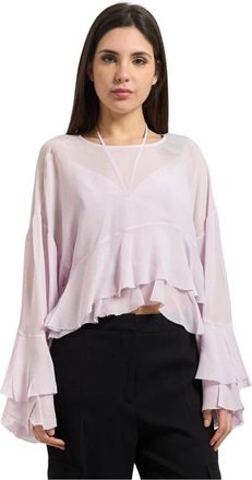 HUGO BOSS Femme, Blouses et Chemises, Violet, Taille: 40 FR Blouse