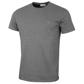 Lacoste T-Shirts TH7318 pour Homme, Gris, S