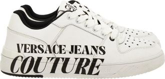 Versace Jeans Couture Homme, Chaussures, Blanc, Taille: 45 EU Baskets