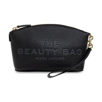 Marc Jacobs Kosmetiktasche aus Leder - - Bags - Damen - Schwarzk - ONE SIZE