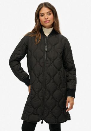 Superdry Steppjacke LONG QUILTED LINER JACKET