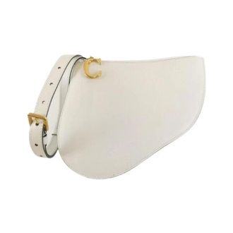 Dior Pre-owned Saddle Leather Shoulder Bag - - Pre-owned - Damen - Wei&szlig; - ONE SIZE