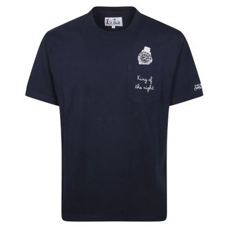 MC2 Saint Barth T-shirt Connor - Homme - Tops - Bleu - Taille: L