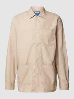 Jake*s Slim Fit Business-Hemd mit Brusttasche