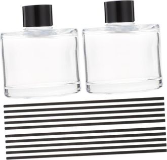 BESPORTBLE Aromatherapie Diffusorflaschen Satz 50 Ml Glas Klarsichtig Mit Duftst&auml;bchen F&uuml;r Raumduft Zuhause B&uuml;ro Spa