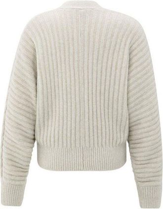 YaYa Cardigan Strick-Cardigan mit Zopfmuster