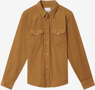 Isabel Marant Chemise Vasco - Homme - Light Bronze - Taille XS - Isabel Marant