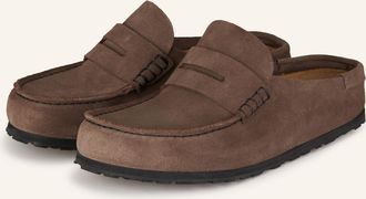 Birkenstock Mules Naples Wrapped braun