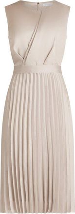 Betty&Co Midikleid Damen mit Plissee Plissee