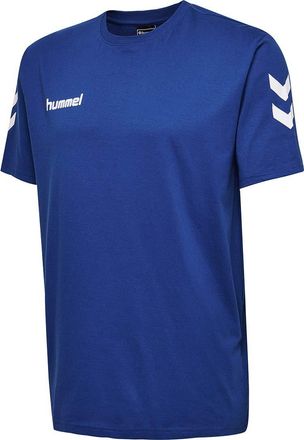 Hummel Herren Hmlgo bomuld T shirts, True Blue, XL EU