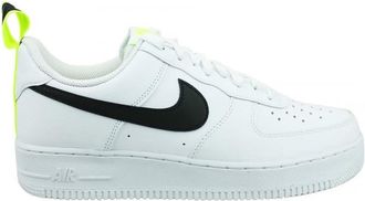 Nike Nike Air Force 1 07 White Neon Blanc, Weiß, 42.5 EU