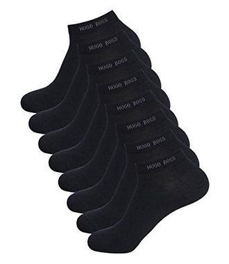 HUGO BOSS Boss Hugo 50272217 Lot de 8 paires de chaussettes de sport pour homme, - 001 noir., 43-46