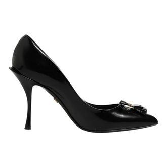 Dolce & Gabbana Verzierte Pumps - - Shoes - Damen - Schwarzk - 36 EU