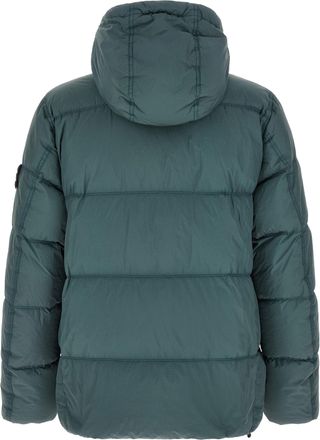 Stone Island Quilted Polyamide Down Jacket - Green