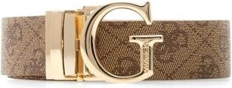 Guess Femme, Accessoires, Brun, Taille: S Calista 4G Logo Belt