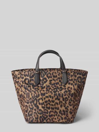 Borbonese Shopper mit abnahmbarem Schulterriemen