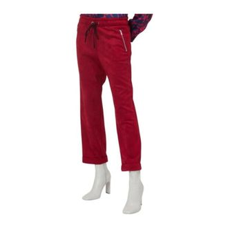 Silvian Heach Femme, Pantalons, Rouge, Taille: 36 FR Pantalon de survêtement