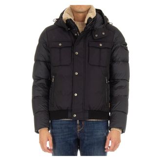 Moorer Homme, Vestes, Bleu, Taille: M Manteaux