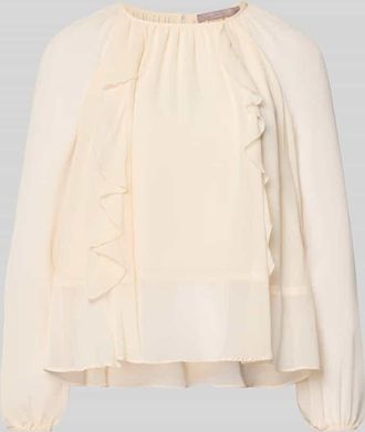 Christian Berg Bluse mit Raffungen