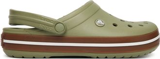 Crocs Pantoletten Crocs Crocband Gum Clog 212756 Gr&uuml;n