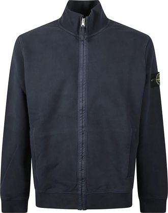 Stone Island Homme, Vestes, Bleu, Taille: M SweaT-shirt
