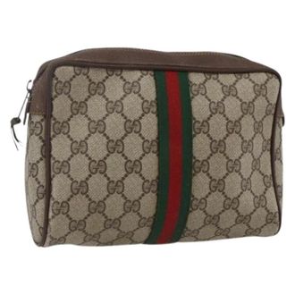 Gucci Pre-owned Plastic Clutch - - Pre-owned - Damen - Beige - ONE SIZE