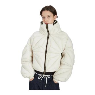 Canadian Femme, Vestes, Beige, Taille: 38 FR Diamond Down Jacket