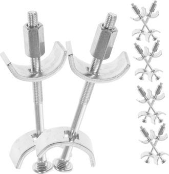 Aboofan 10stücke Arbeitsplattenverbinder Stecker Tischplatte Joint Gewindebolzen Möbel Zubehör Verbinden