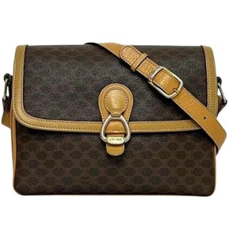 Celine Pre-owned Macadam Schultertasche - - Pre-owned - Damen - Braun - ONE SIZE