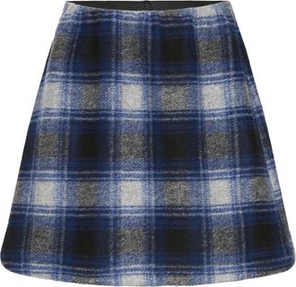 Ichi Ichi, Femme, Jupes, Multicolore, Taille: 36 FR Ihwooly Check