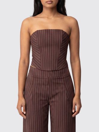Patrizia Pepe Top Femme couleur Marron