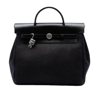 Herm&egrave;s Pre-owned Herbag Backpack - Femme - Pre-owned - Noir - Taille: ONE Size