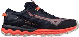 Mizuno Baskets Wave Daichi 7 pour Femme, Nsky Quicksilver Hcoral, 37 EU