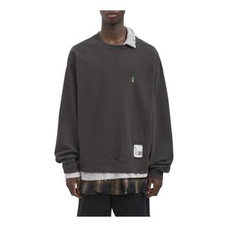 Miharayasuhiro Mihara Yasuhiro, Herren, Sweatshirts & Hoodies, Schwarzk, SGr&ouml;&szlig;e