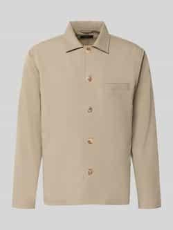 Matinique Regular Fit Hemdjacke mit Viskose-Mix Modell Landen