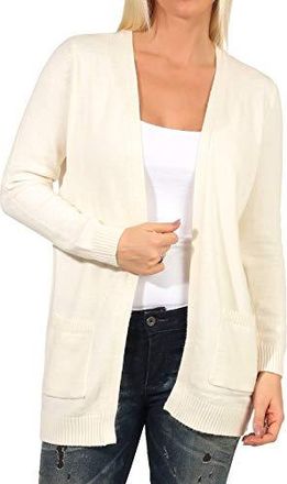 Only Cardigan Ouvert pour Femme Onllesly L/S KNT Noos - Beige - S